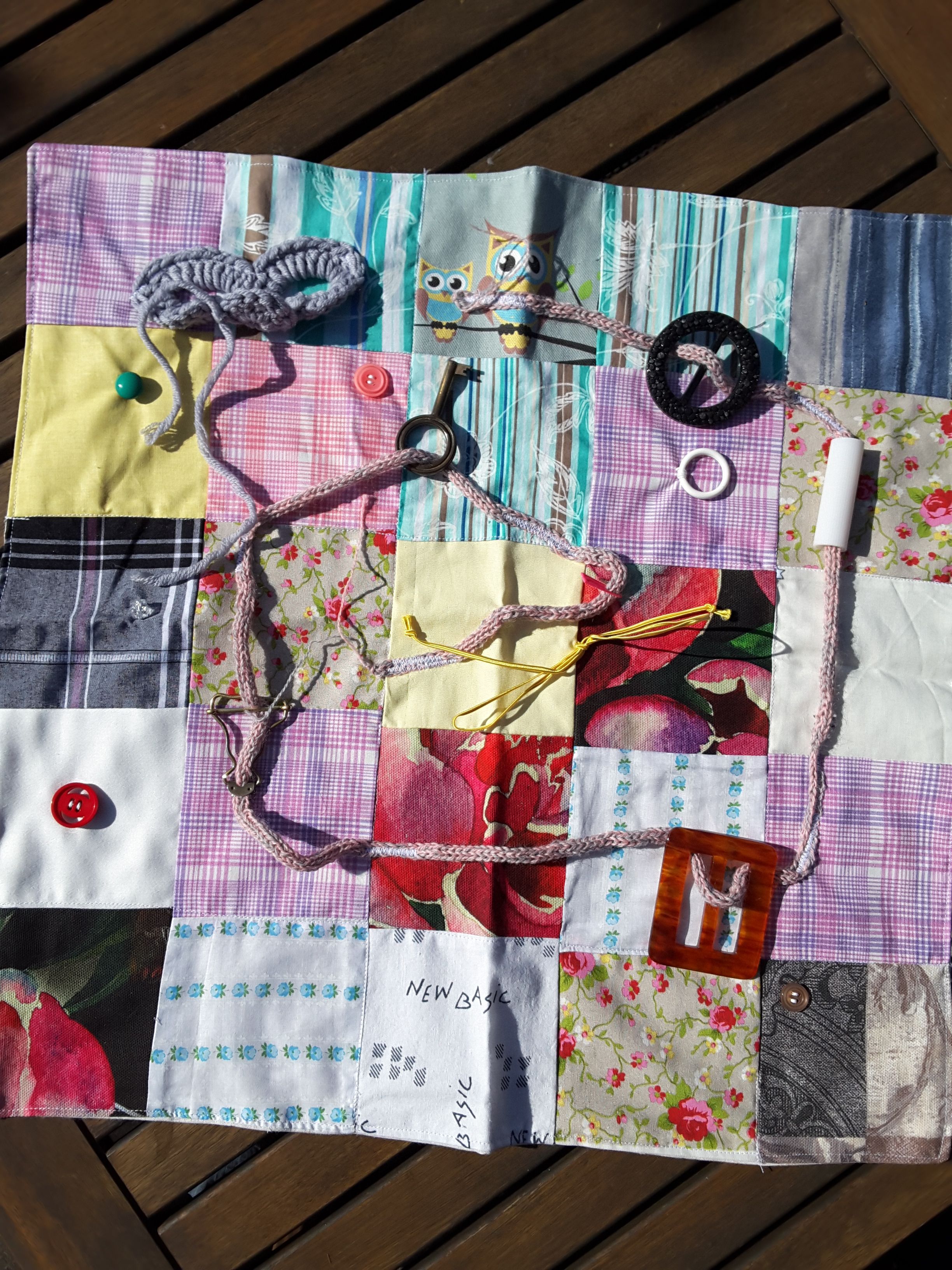 FBS Göppingen: Ehrenamtsprojekt: Nesteldecke für Demenzkranke nähen